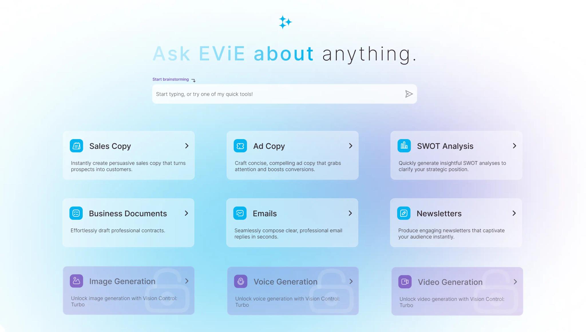 Vision Control™ AI CRM for Startups & Marketing | EPICVision